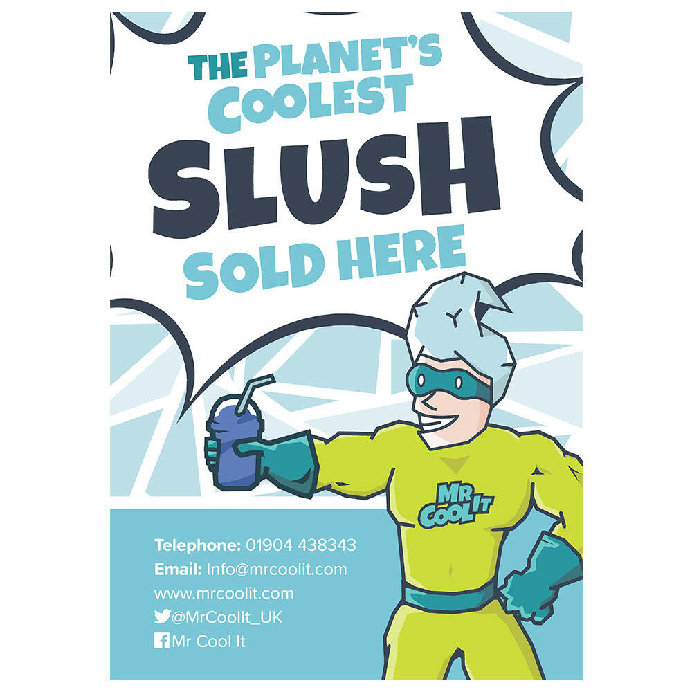 Mr Cool It & Us 4 Slush Poster Pack – Slush.co.uk