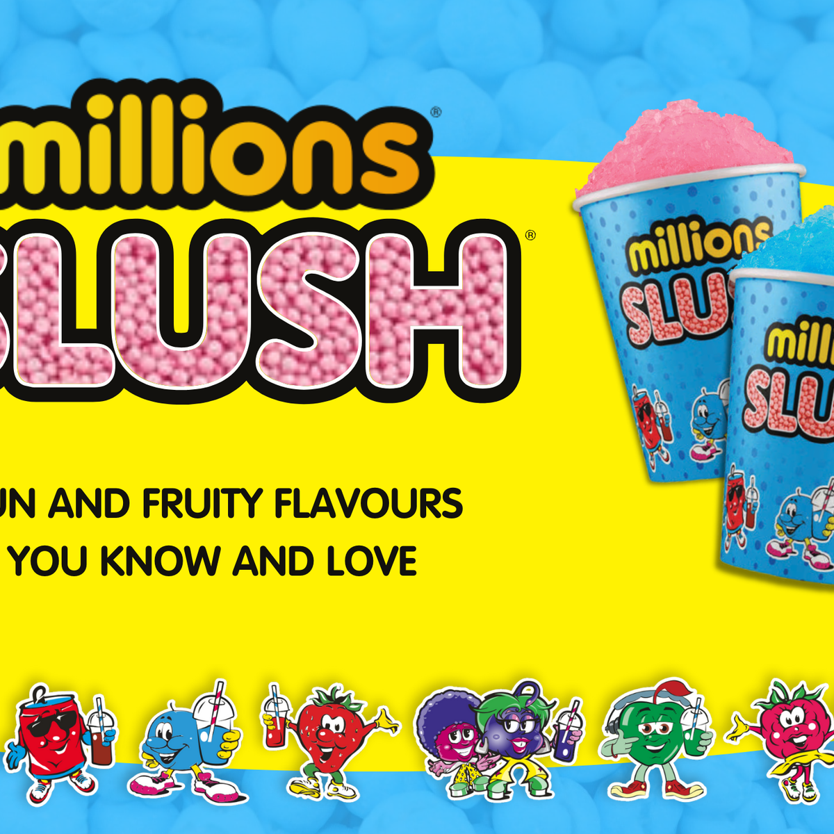 Increase Foot Traffic With Our Millions® Slush! | Slush Direct