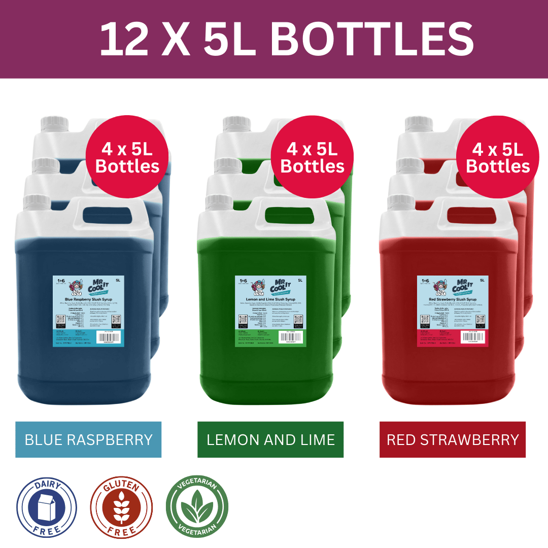 Slush Syrup Bundle, Family Favourites - 12-Pack | Slush.co.uk – Slush ...