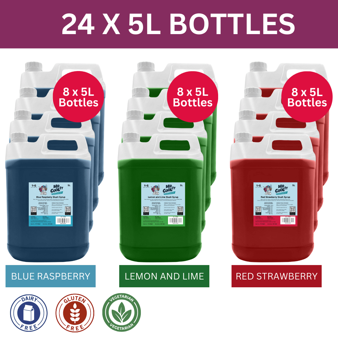 Slush Syrup Bundle, Family Favourites - 12-Pack | Slush.co.uk