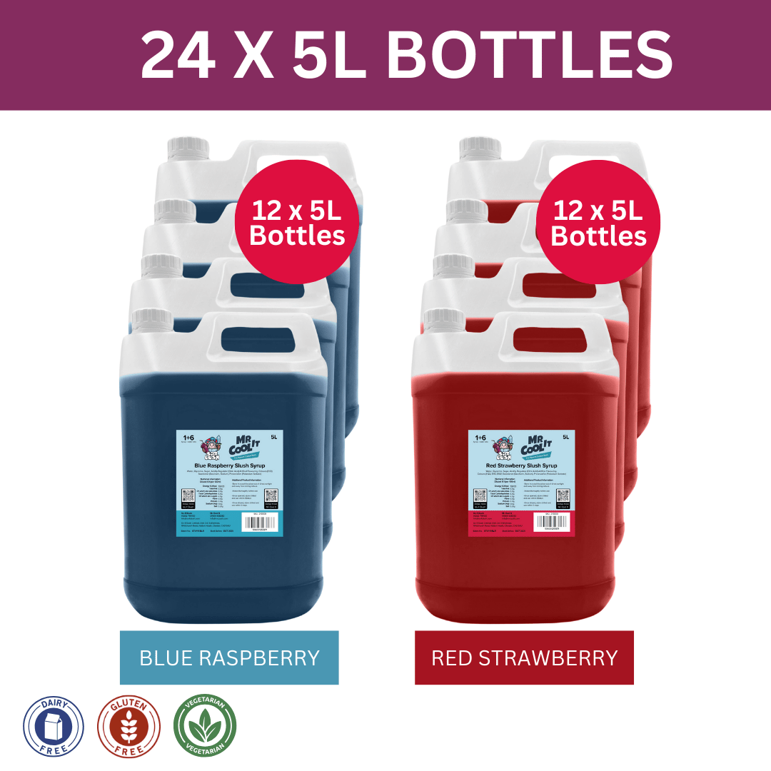 Slush Syrup Bundle, Classic Tastes - 12-Pack | Slush.co.uk – Slush Direct