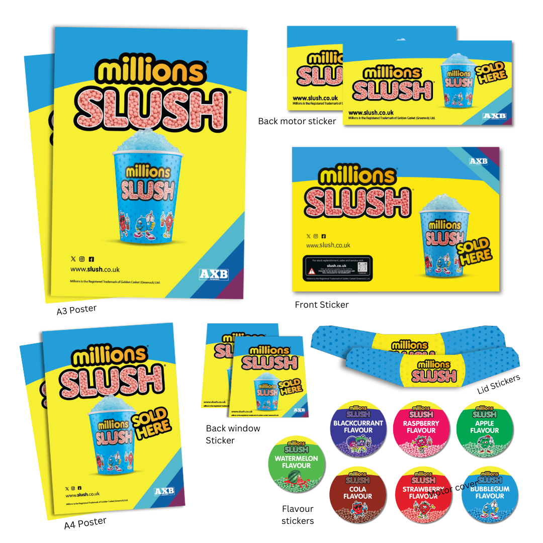 Rebranding sticker kits – Slush.co.uk