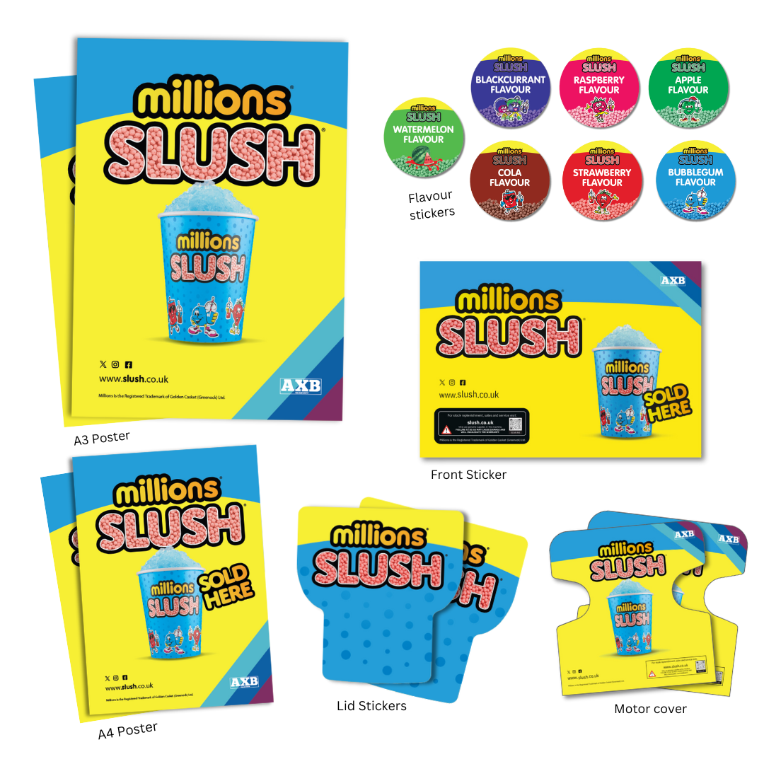 Rebrand your slush machine into Toxic Waste or Millions Slush – Slush.co.uk