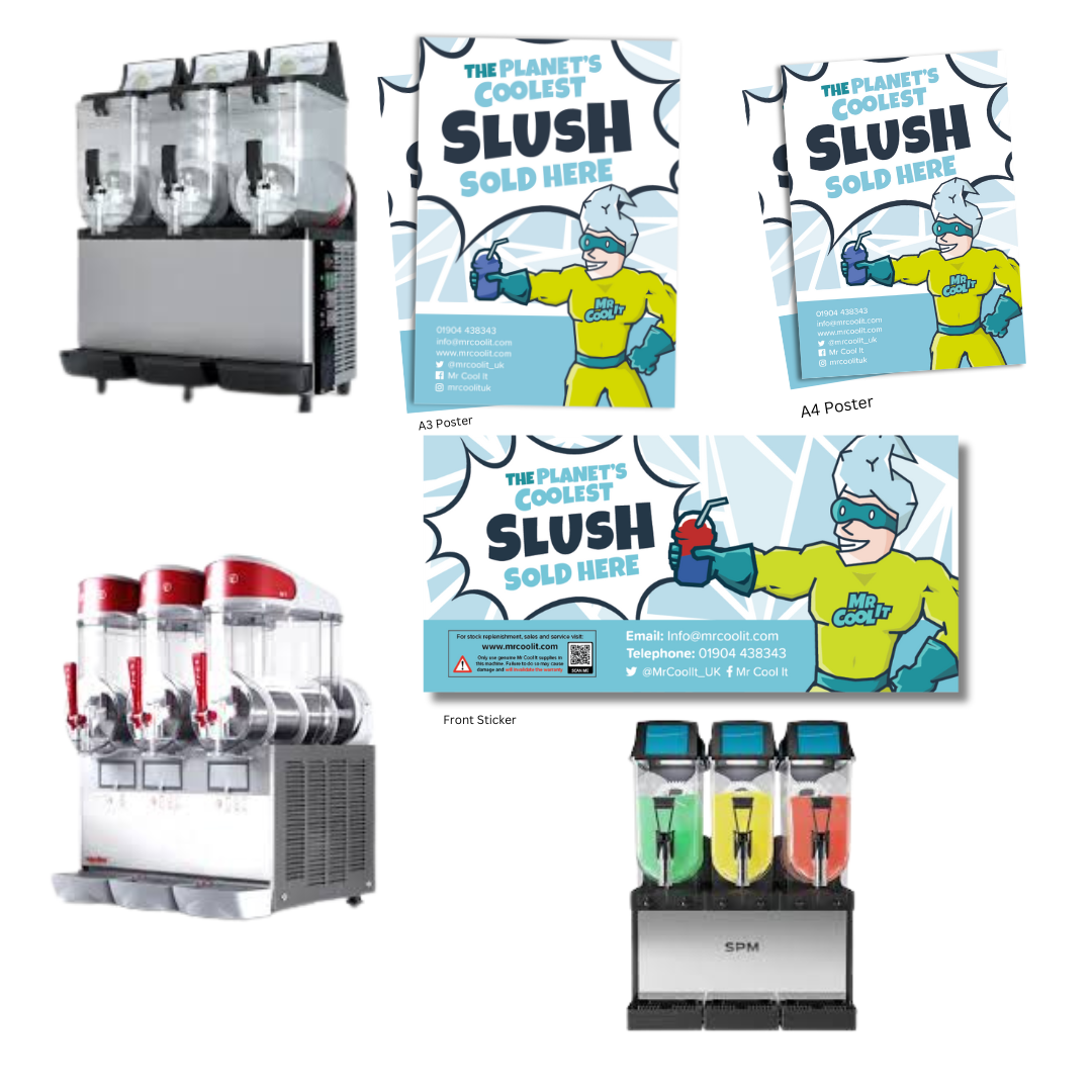Mr Cool It Full POS and Branding Pack for Other Triple Machines | Slush ...