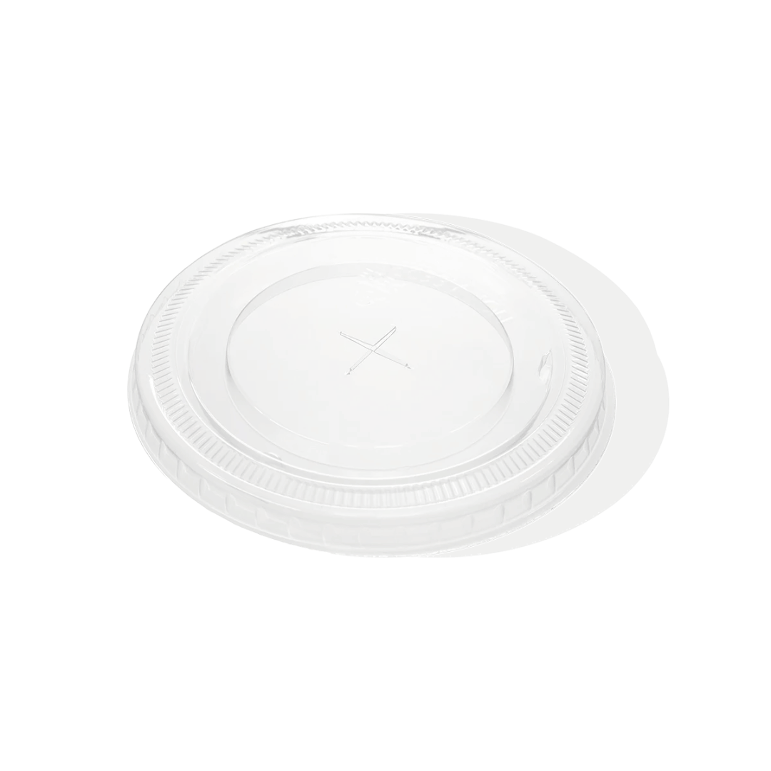 7/10oz Flat Plastic Lids | Slush Direct