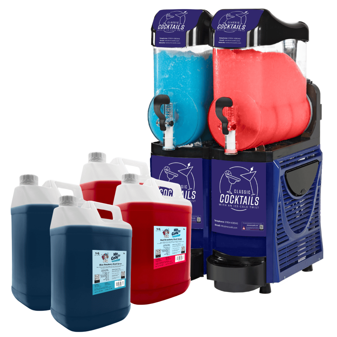 Classic Cocktail Skyline 2 Slush Machine Bundle | Slush Direct