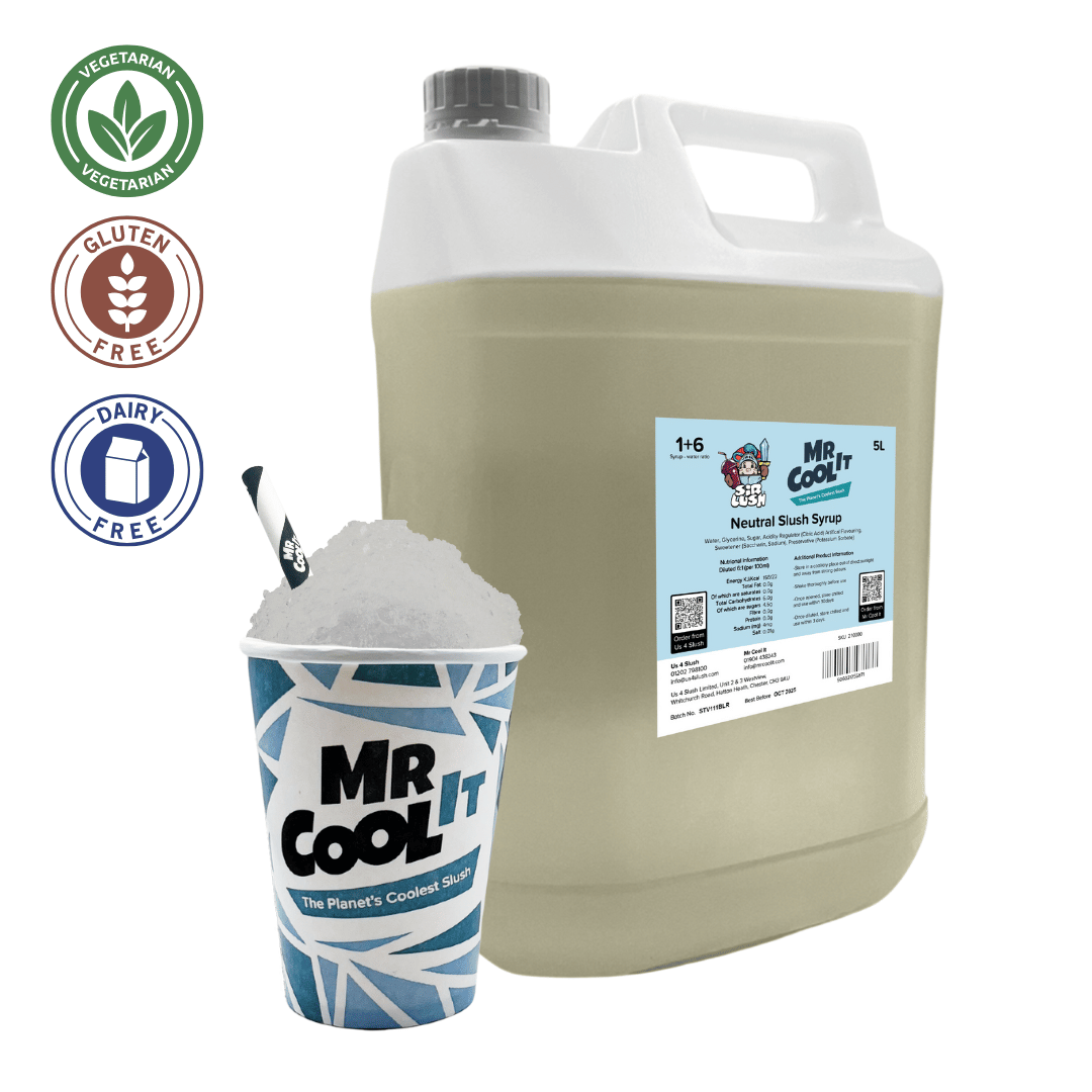 Neutral Slush Syrup | Slush Direct
