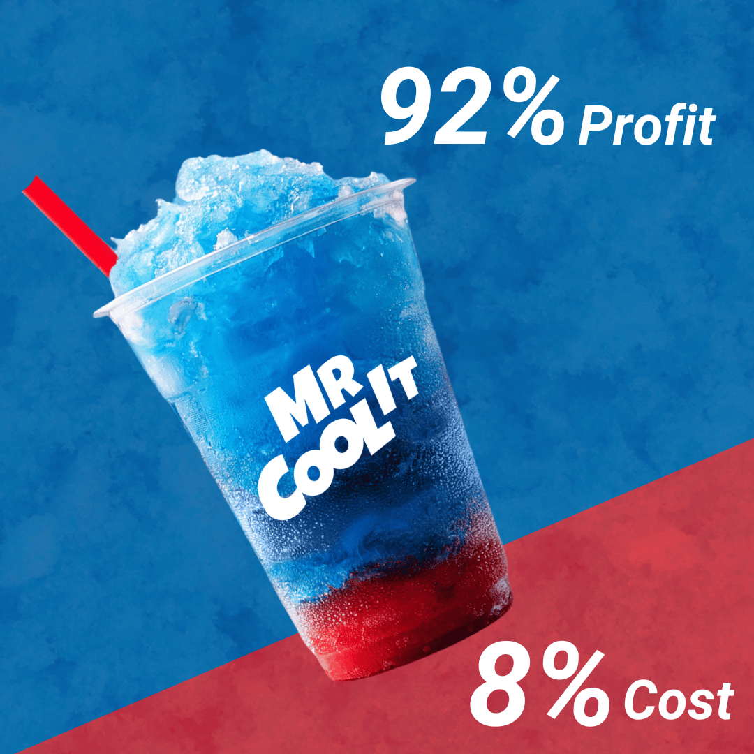 Blue Raspberry Slush Syrup | Blue Slush Mix | Buy Now